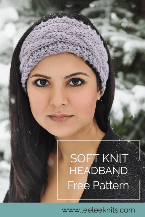 Chunky Knit Winter Headband Pattern - Leelee Knits