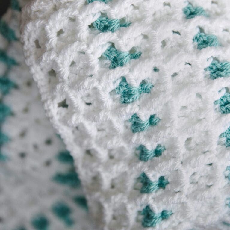 Rumi Crochet Baby Blanket Pattern - Leelee Knits