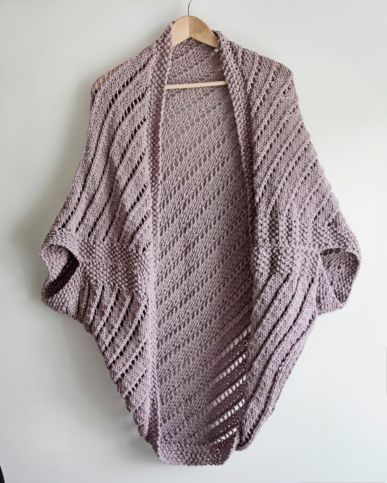 Cocoon Cardigan Knitting Pattern - Leelee Knits