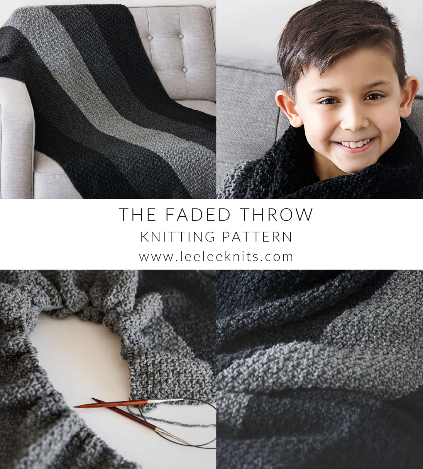 Beginner Friendly Knit Blanket Pattern - Leelee Knits