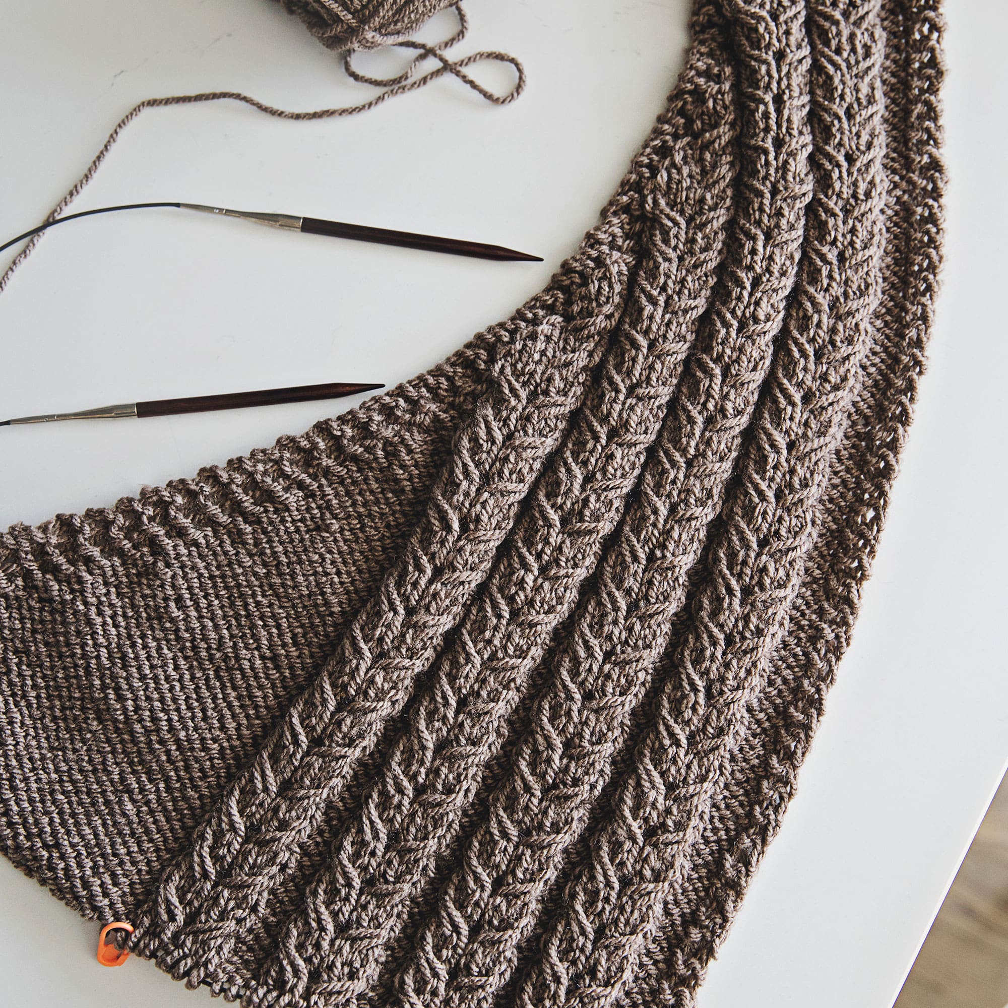 Triangle Shawl Knitting Pattern - Leelee Knits