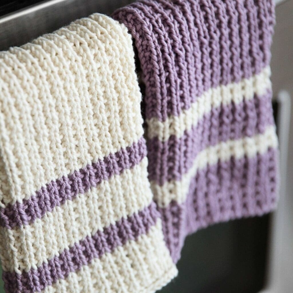Free Knitted Dish Towel Pattern - Leelee Knits