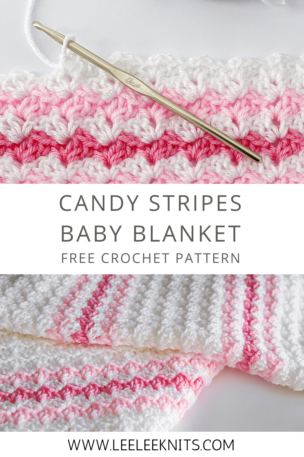 A Classic Crochet Baby Blanket Pattern - Leelee Knits