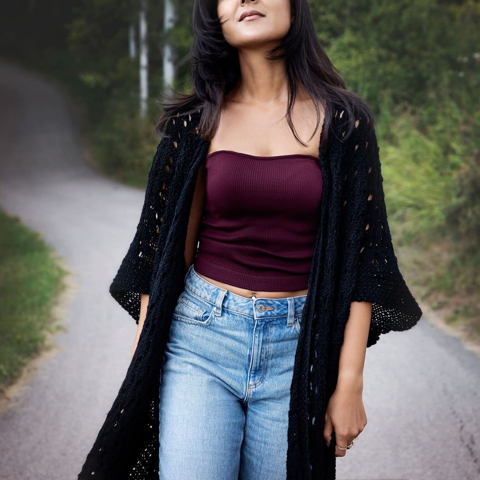 Oversized Cardigan Knitting Pattern - Leelee Knits