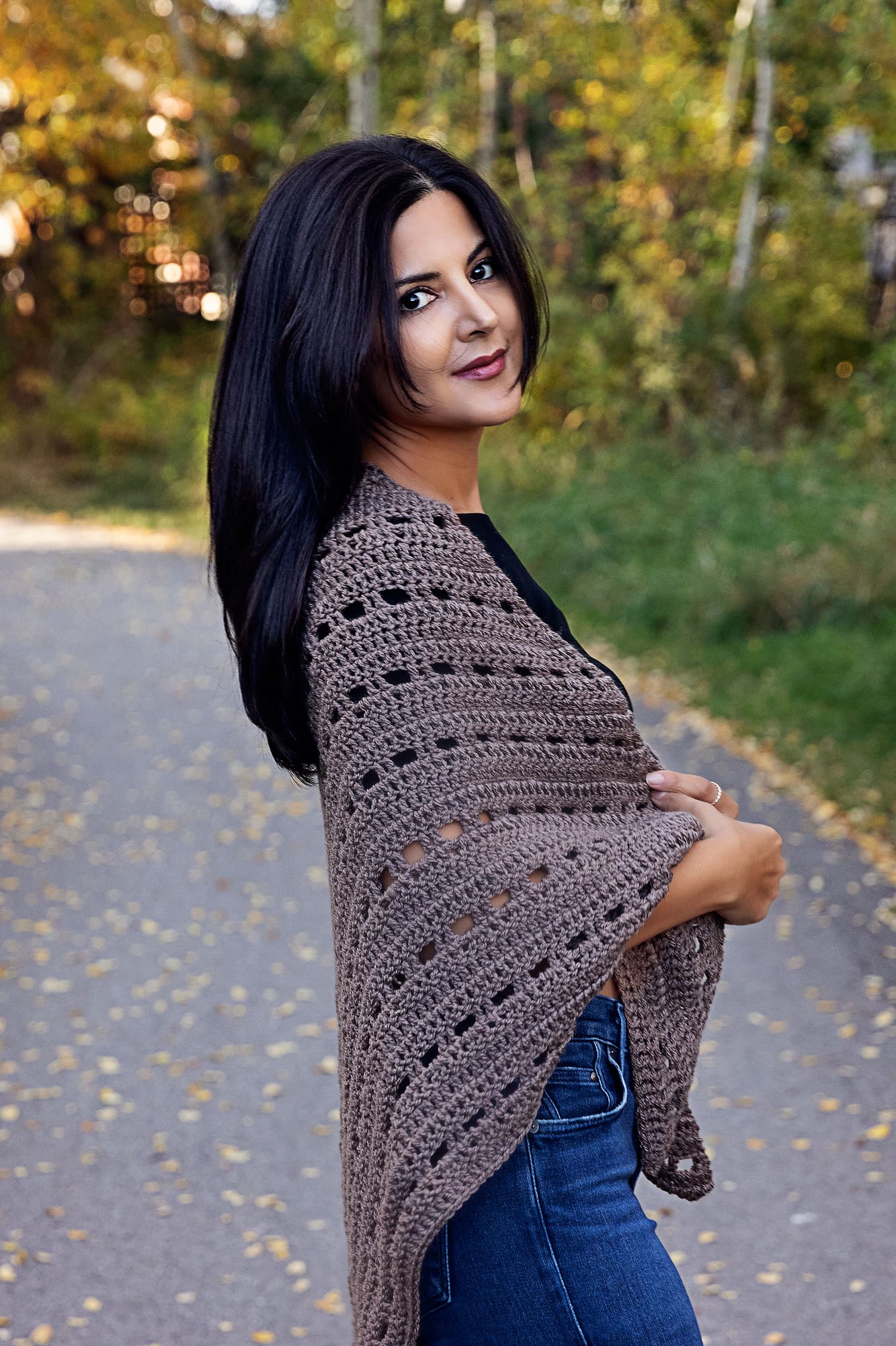 Easy Triangle Shawl Crochet Pattern - Leelee Knits Easy Triangle Shawl Crochet Pattern - Leelee Knits