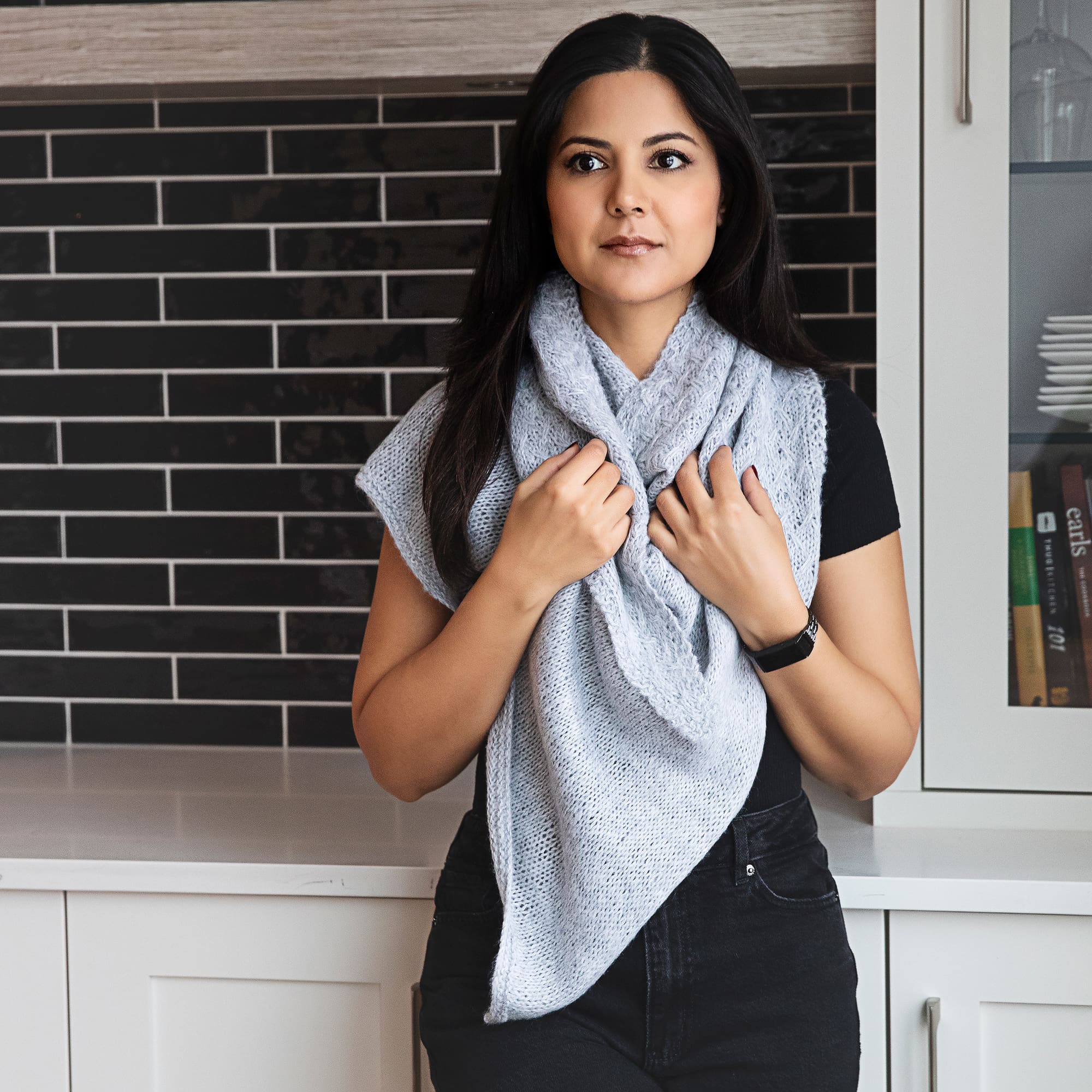 Winter Haze Shawl Free Knitting Pattern - Leelee Knits