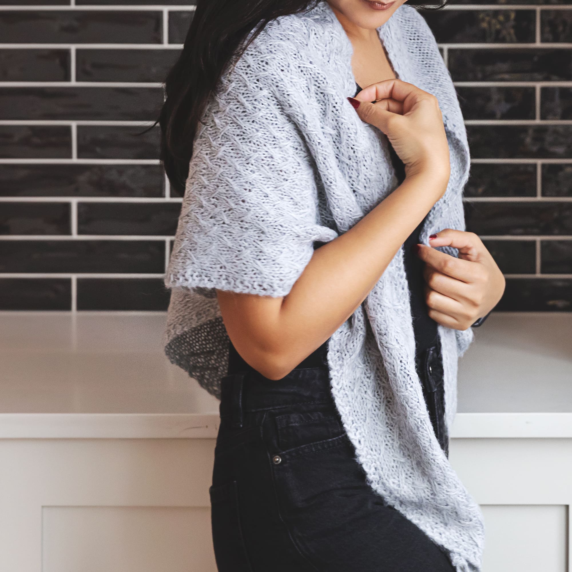 Winter Haze Shawl Free Knitting Pattern - Leelee Knits