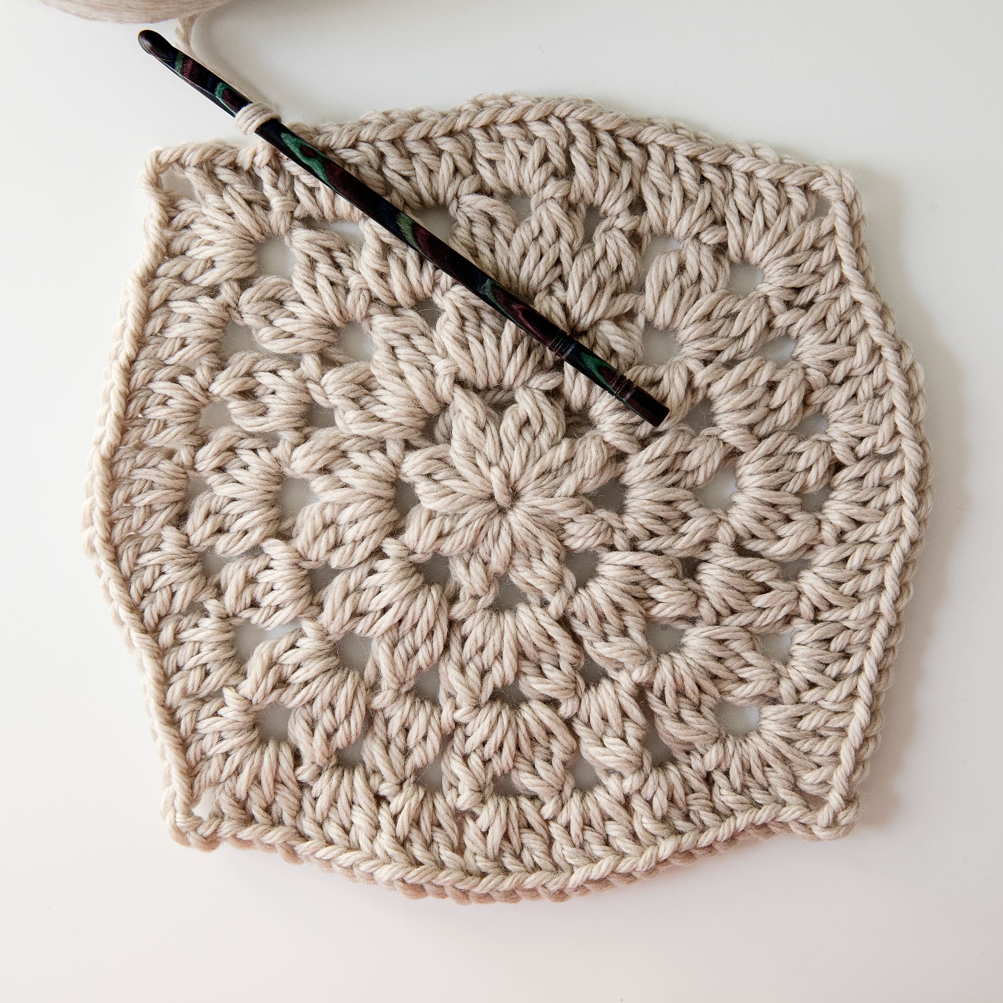Boho Throw Pillow Crochet Pattern - Leelee Knits