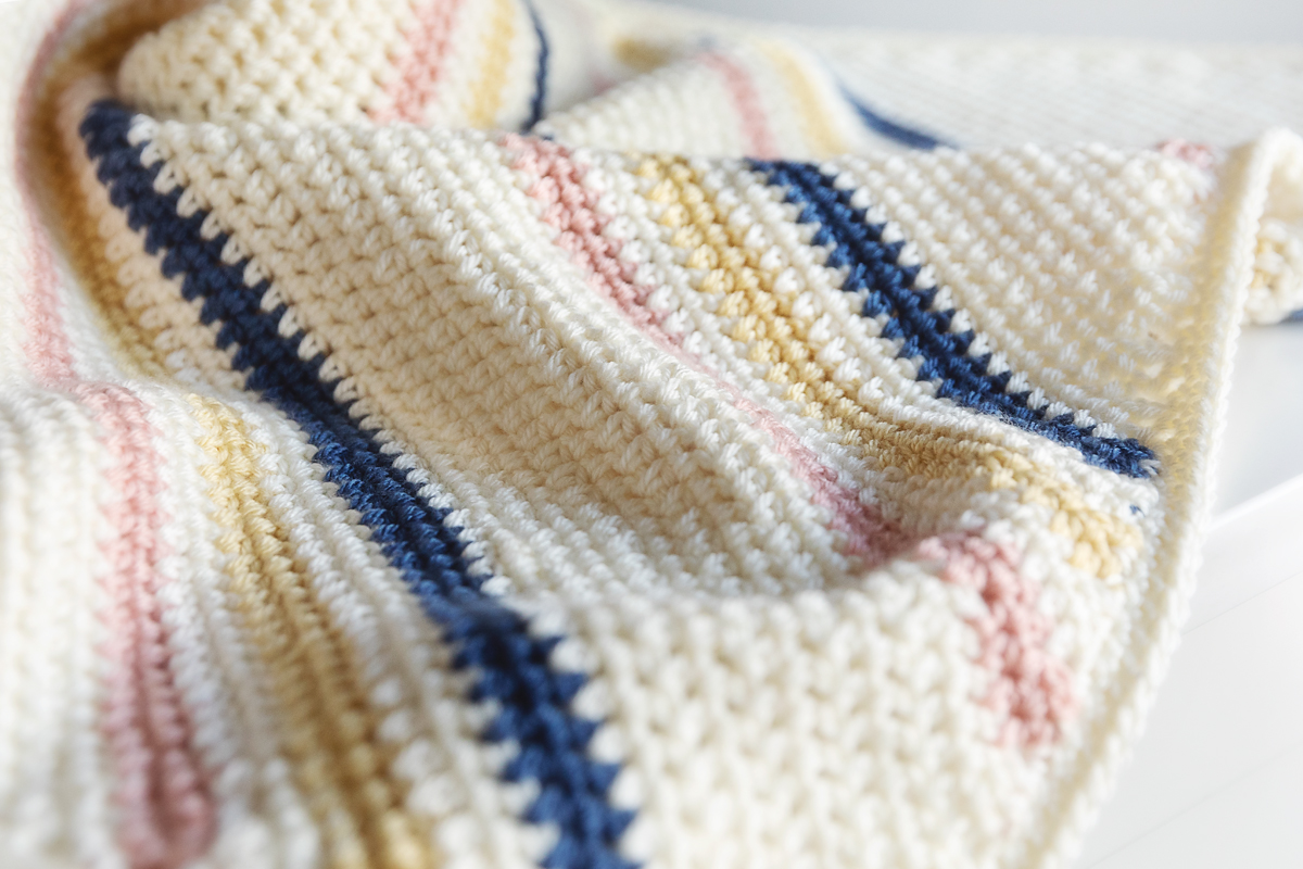 Easy Corner To Corner Crochet Blanket - Leelee Knits